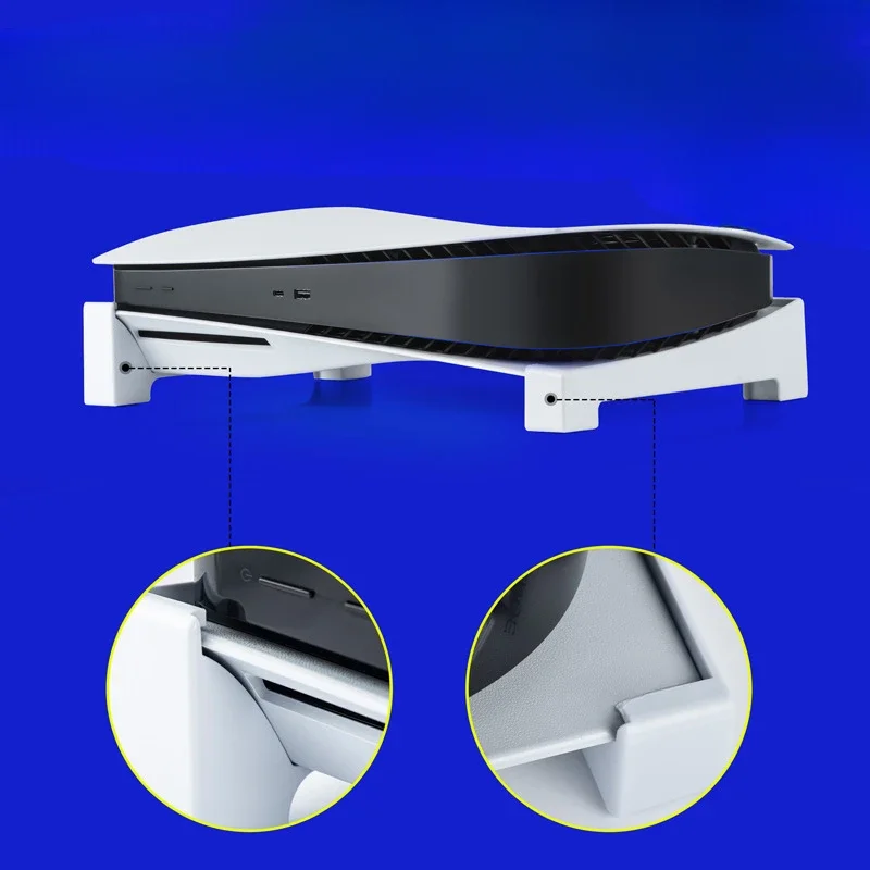 Game-Console-Stand-For-PS5-CD-ROM-Digital-Editions-Horizontal-Storage ...