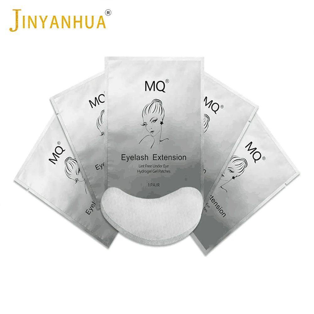 10/20/50/100 Pairs Eyelash Extension Under Eye Pads Paper Patches Under ...