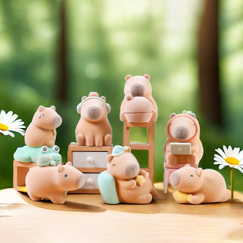 6pcs-Capybara-Kapibara-Stable-Emotions-Series-Blind-Box-Relaxing ...