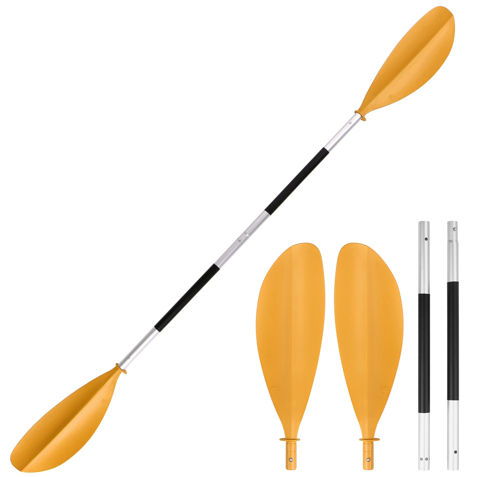Remo-Ajustable-Dise-o-de-Doble-Pala-Pr-ctica-de-Canotaje-Paddle-Surf ...