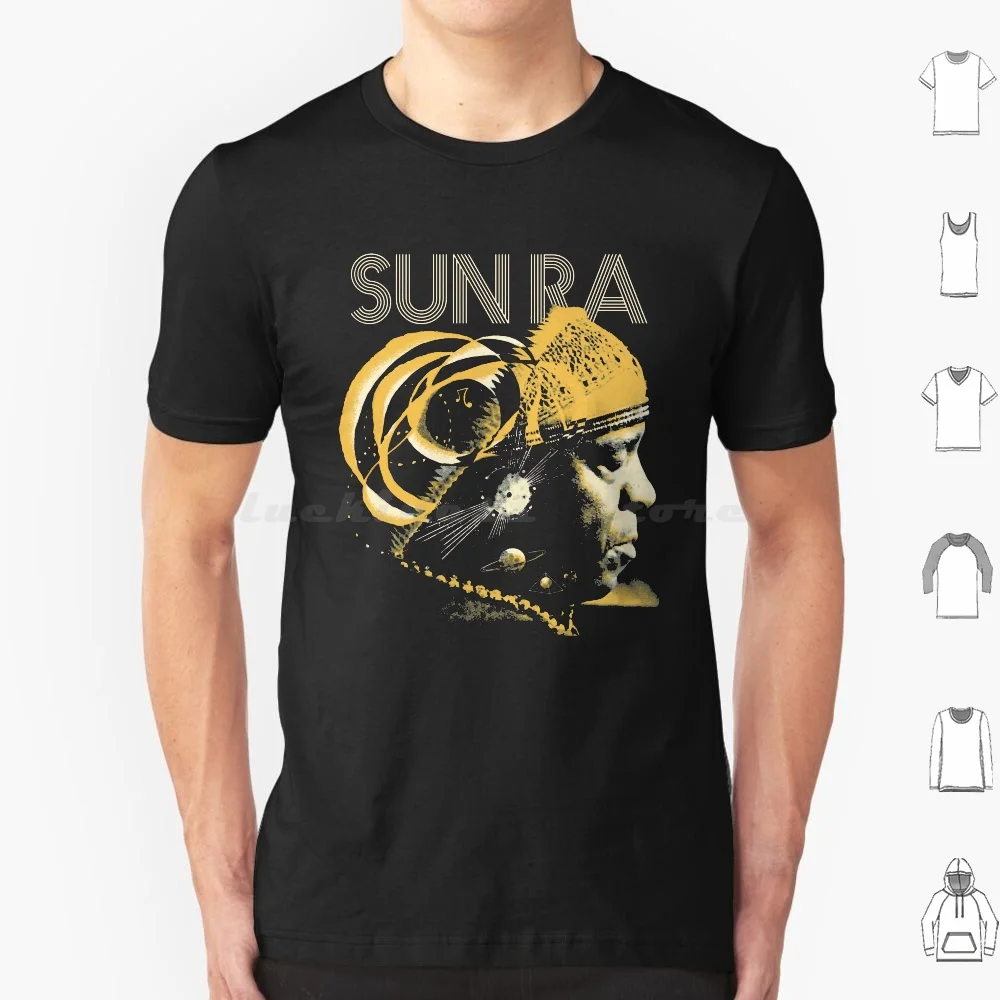 Sun Ra Jazz T Shirt 6xl Cotton Cool Tee Sun Ra Sun Ra Jazz Composer ...