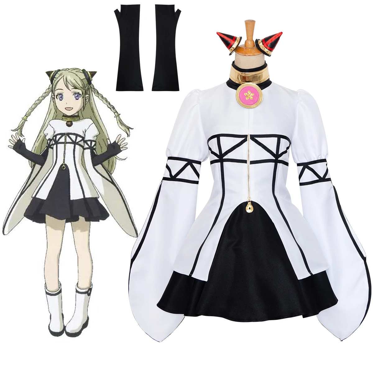Last Exile: Fam, the Silver Wing Alvis E. Hamilton Cosplay Costume ...