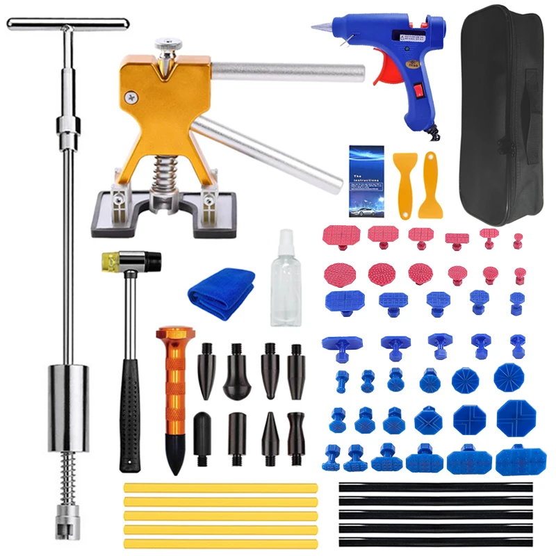 Car Dent Repair Tools Kit Auto Body Sheet Metal Paintless Dent Removal ...