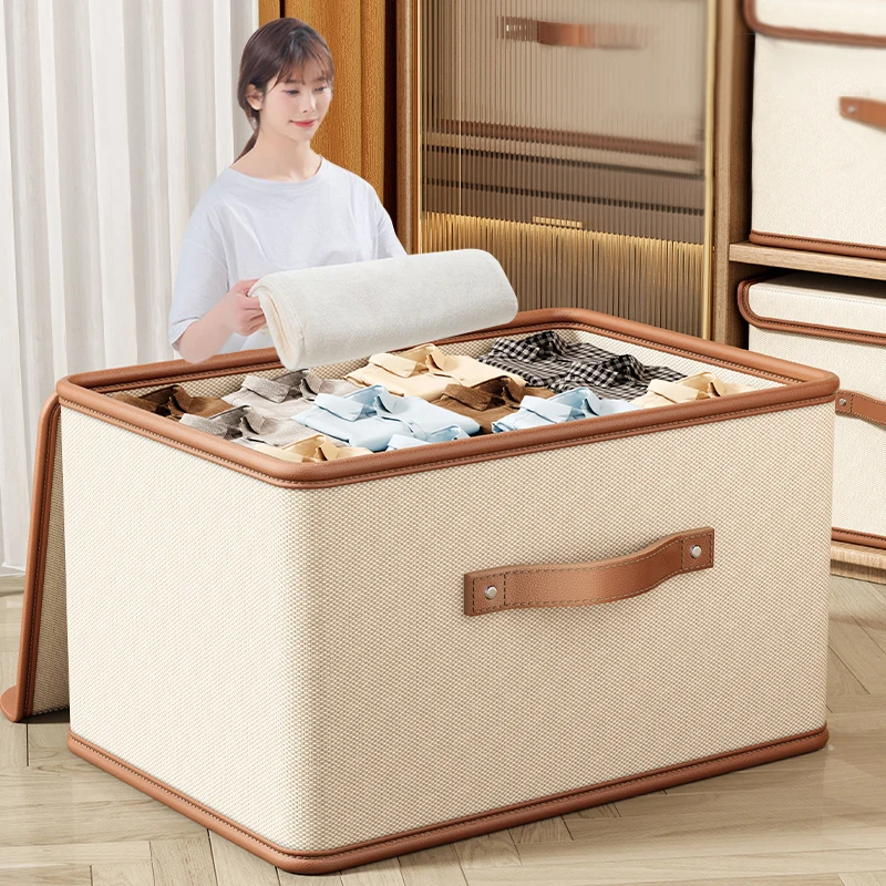 Caja-de-almacenamiento-acolchada-plegable-para-el-hogar-organizador-de ...