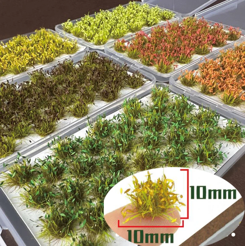 Miniature-Grass-Model-Diy-Military-Sand-Table-Building-Scene-Materials ...