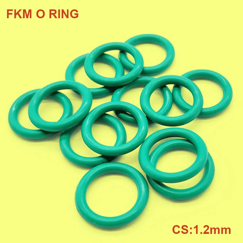 CS 1.2mm,FKM O RING,Fluorine Rubber Oil Seal Washer Gasket,Fluororubber ...