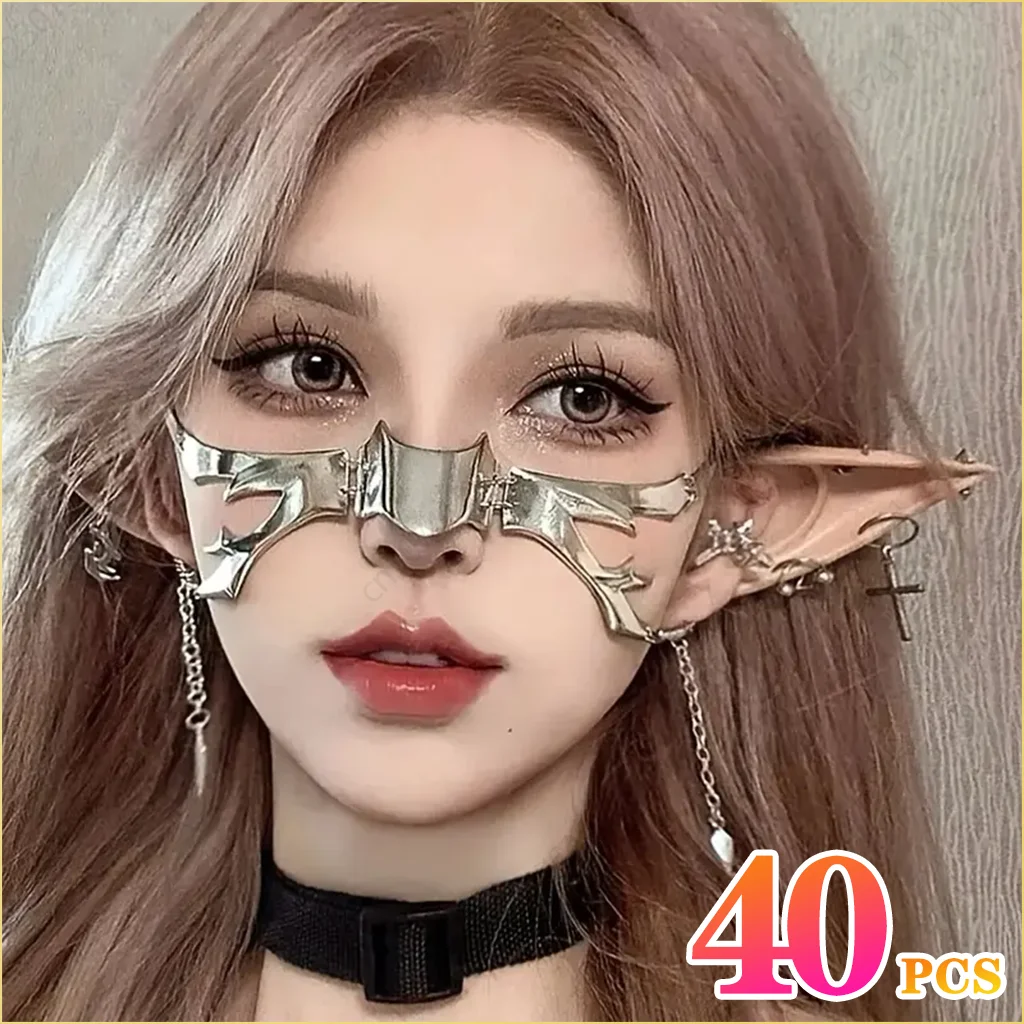 Mechanical-Blood-Blade-Mask-Punk-Wind-Alien-Fluid-Lip-Ring-Face-Jewelry ...