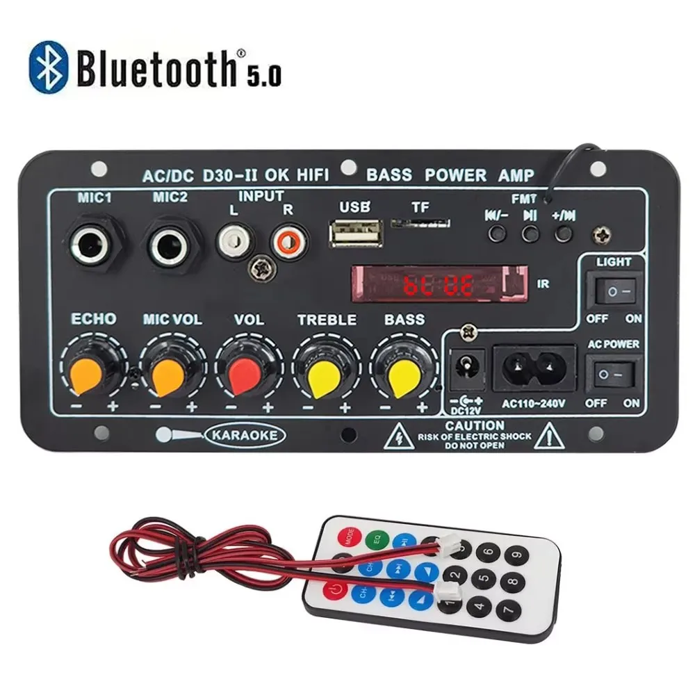 110V-220V-12V-Digital-Bluetooth-Amplifier-Board-Subwoofer-Dual ...