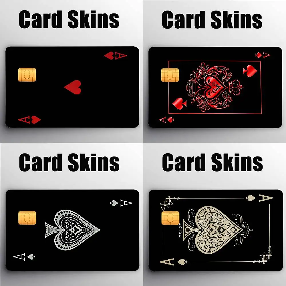 Ace Of Spade Credit Debit Card Film Skin Sticker Credit Card Skin ...