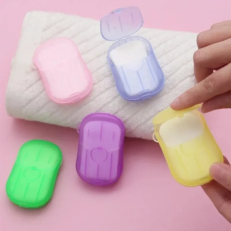 Portable-Bathroom-Soap-Slices-Bath-Hand-Washing-Slice-Sheets-Outdoor ...