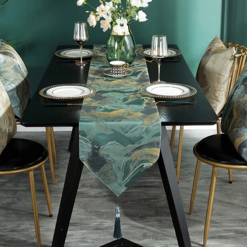 Junwell-Fashion-Modern-Table-Runner-American-Luxury-Style-Runner-Table ...