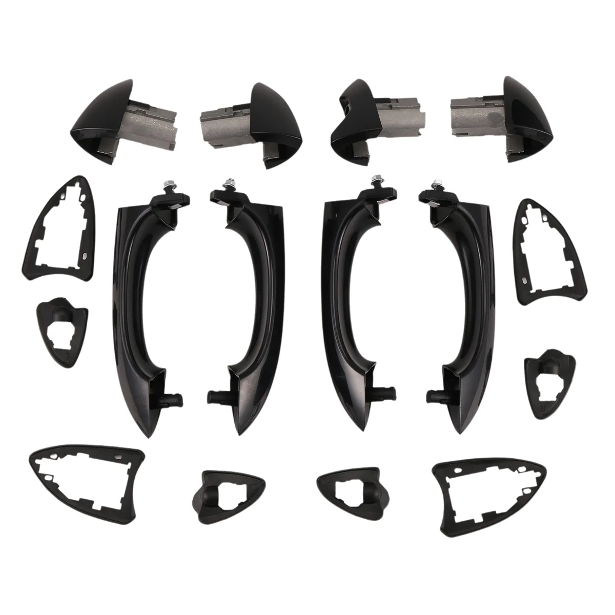 Car Outside Door Handle Kit for BMW X5 E53 2000-2006 Car Exterior Door ...