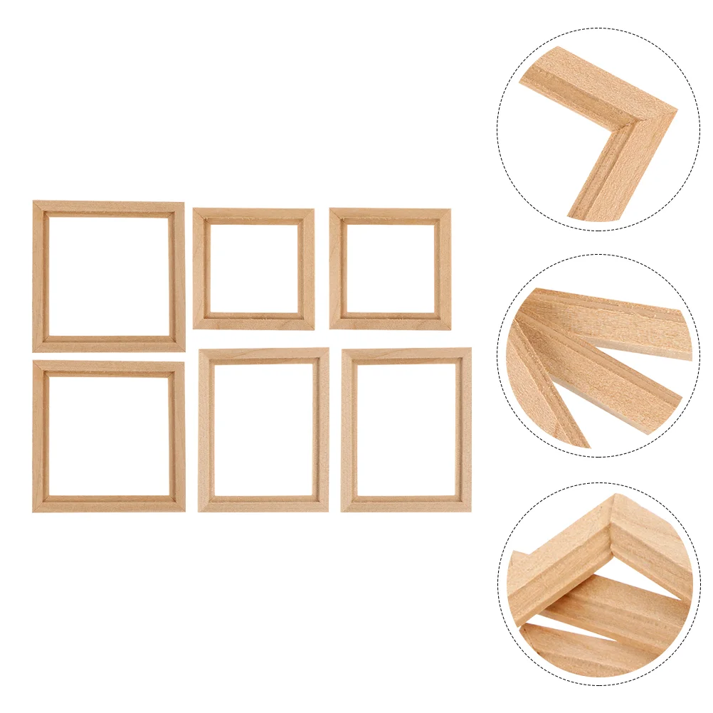 8x10 Unfinished Wood Frames