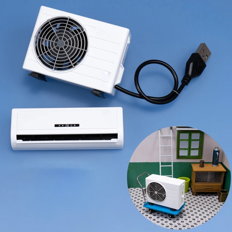 1-conjunto-mini-m-quina-modelo-de-ar-condicionado-para-1-14-miniaturas ...