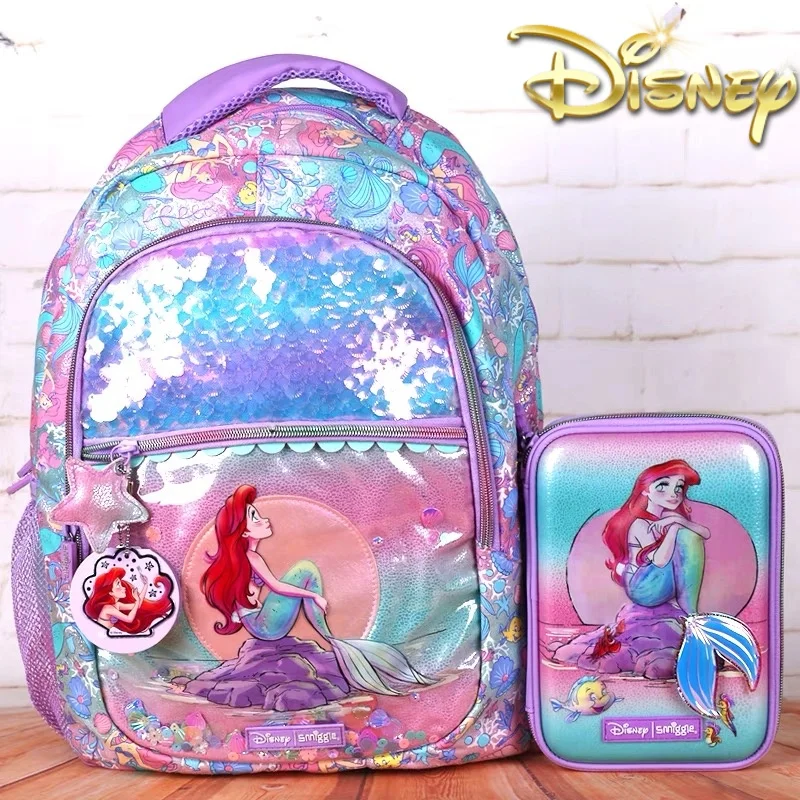 New-Genuine-Disney-Australia-Smiggle-Mermaid-School-Bag-Student-Pen ...