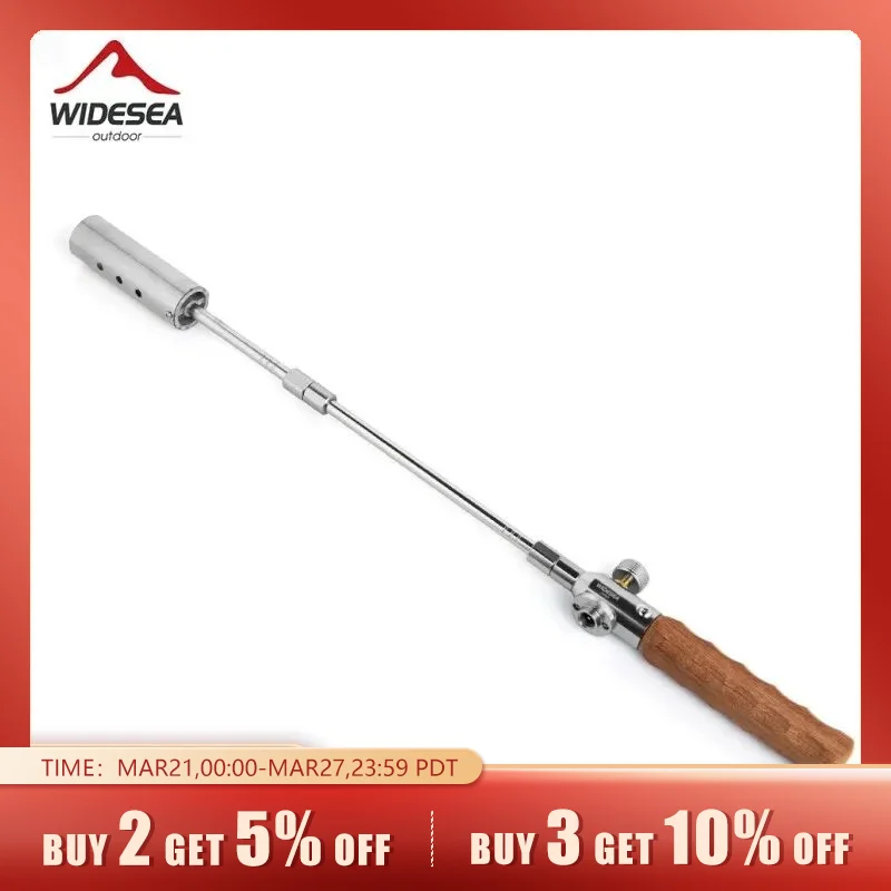 Widesea-Camping-Long-Flame-Igniter-Outdoor-Portable-Wooden-Handle ...