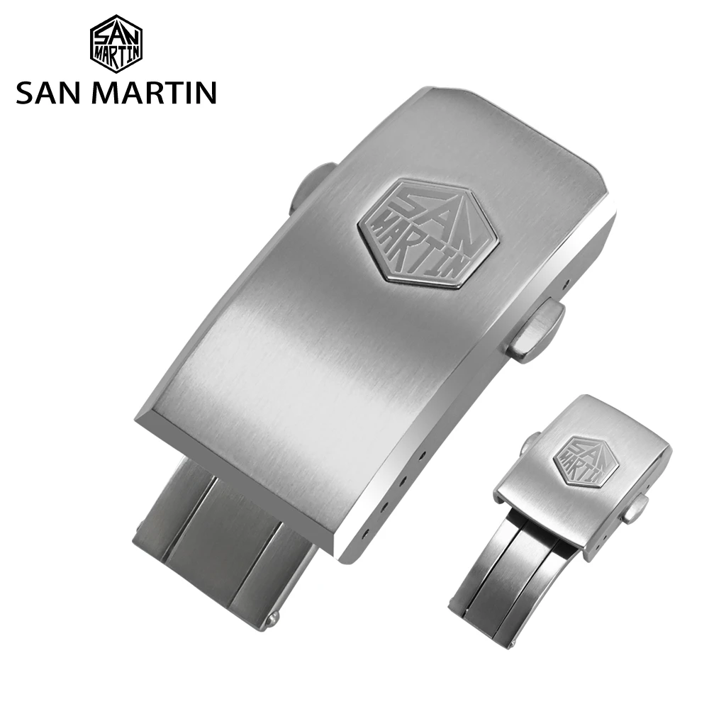 San Martin Watch Bracelet Clasp 2/4 Micro Adjustment Hole Suitable For ...