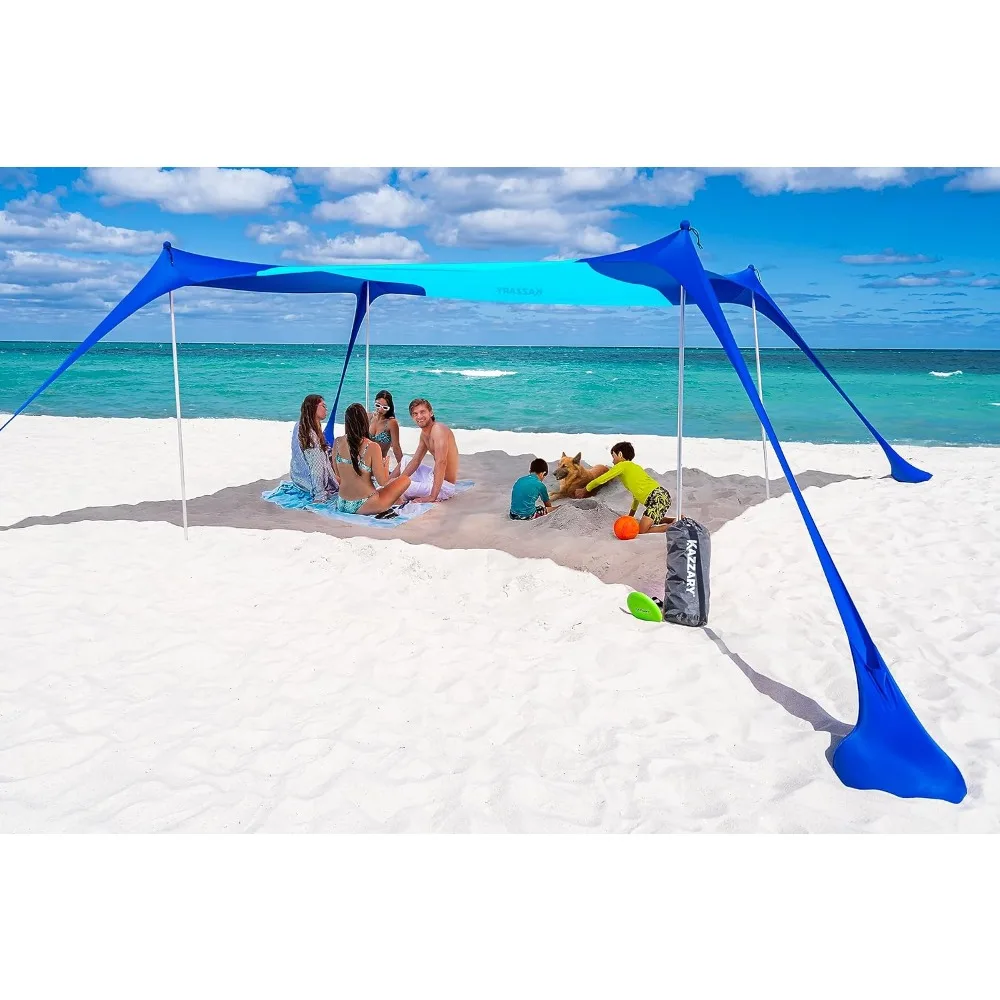 Beach-Tent-Sun-Shelter-UPF50-Lightweight-Outdoor-Beach-Shade-Canopy ...