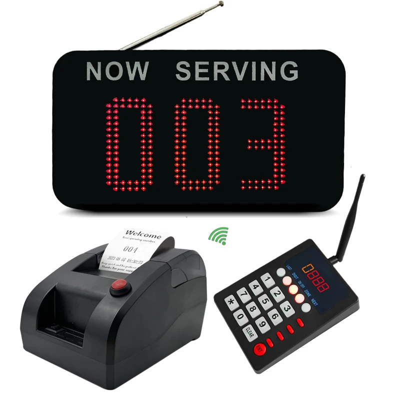 Number-Calling-System-Wireless-Restaurant-Pager-Queue-Management-System ...