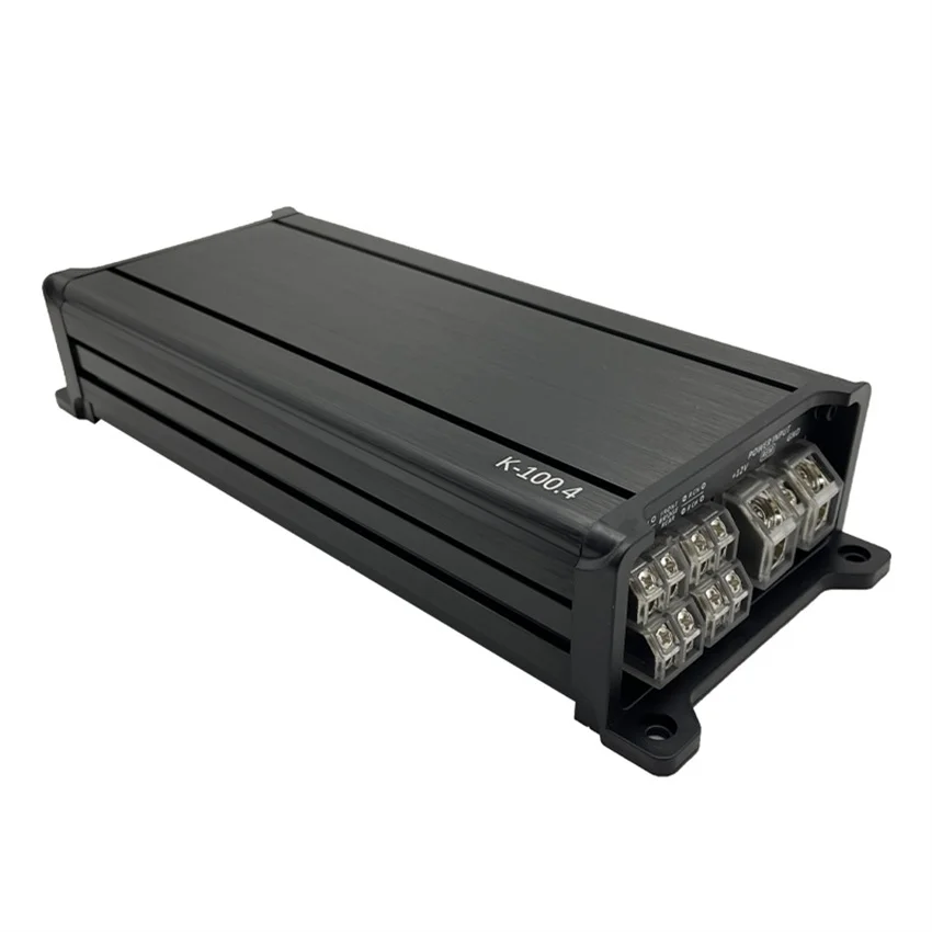 Car Audio Amplifier 4 Channel Car Audio Modification DC12V 4 * 100W ...