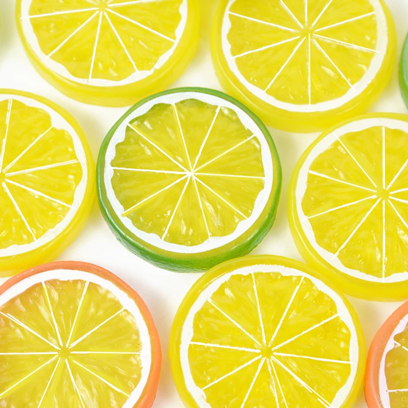 10Pcs-Plastic-Lemon-Slices-Christmas-Decorations-for-Home-Simulation ...