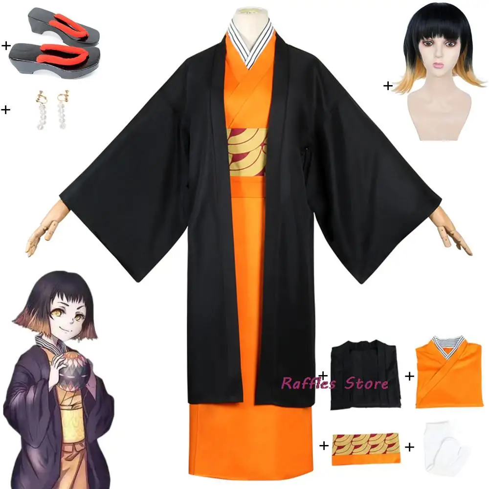 Anime-Susamaru-Cosplay-kost-m-Haori-astar-bornoz-peruk-cad-lar-bayram ...