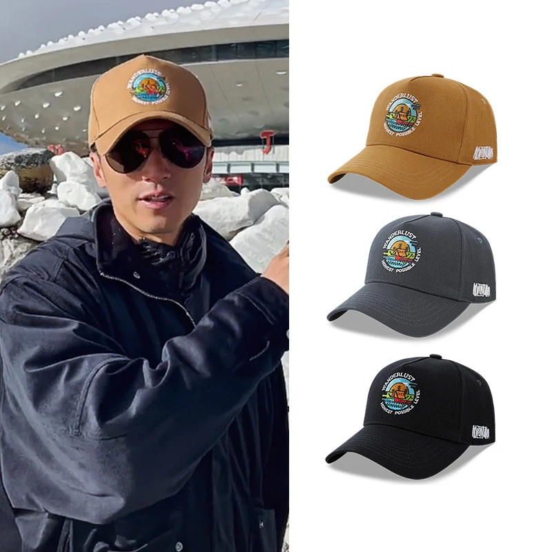 Big Head Men Snapback Hats Hip Hop Women Trucker Cap Adult Cotton ...