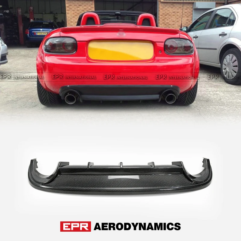 For-Mazda-MX5-Roadster-Miata-NC-1-2-3-SPT-Style-Carbon-Fiber-Rear ...