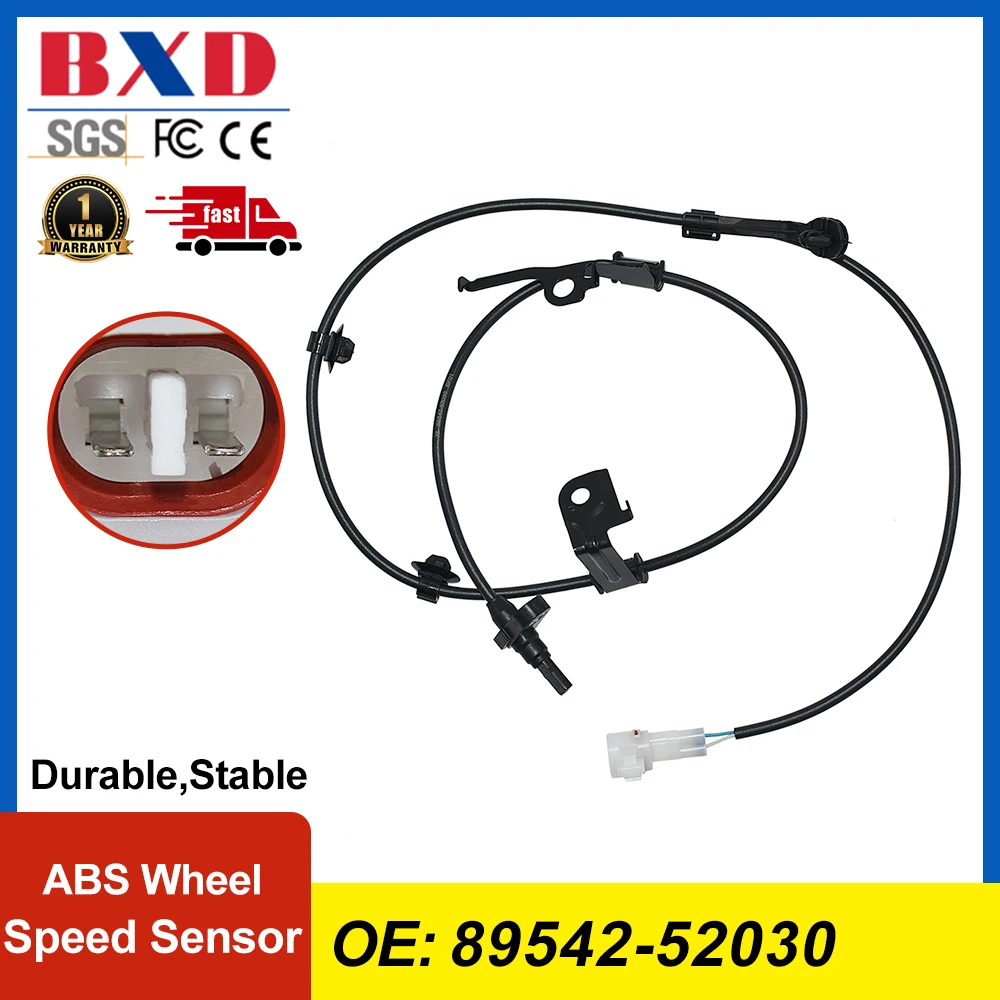 ABS Wheel Speed Sensor Front Right 89542-52030 & Left 89543-52030 For ...