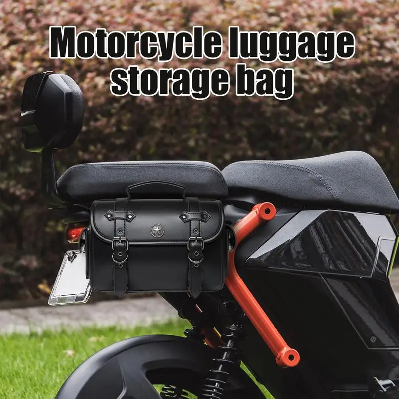 Saddle Bags Motorcycles Motorbike Bags For Back Seat Large Capacity ...