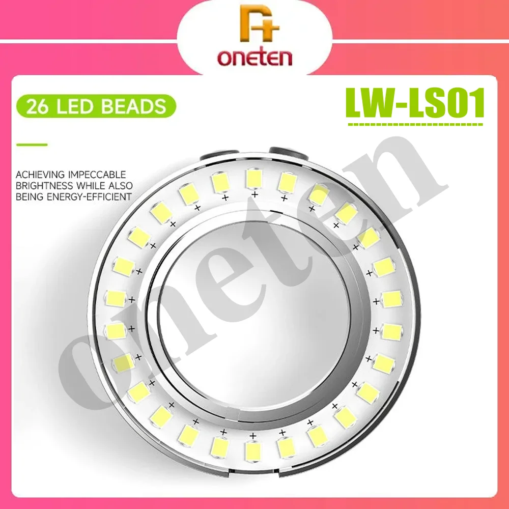 LUOWEI-LW-LS01-Microscope-Polarized-LED-Ring-Light-Lamp-Anti-Glare-Illuminators-Source ...