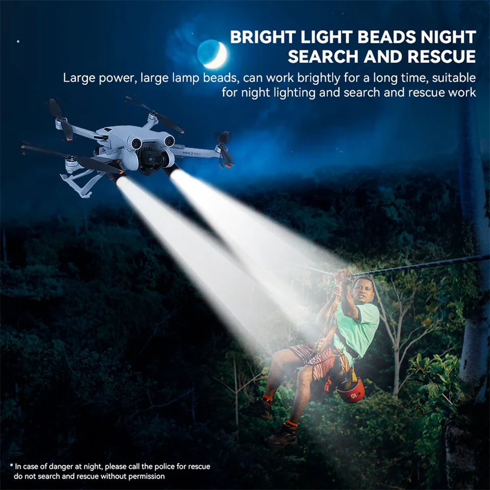 JOYSOG For DJI Air 3 Drone Flashlight Night Navigation Light For DJI ...