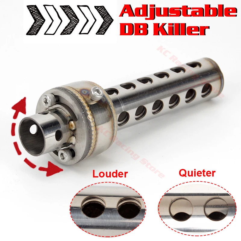 Rotating-Adjustable-Motorcycle-Auto-Exhaust-48mm-DB-Killer-Muffler ...