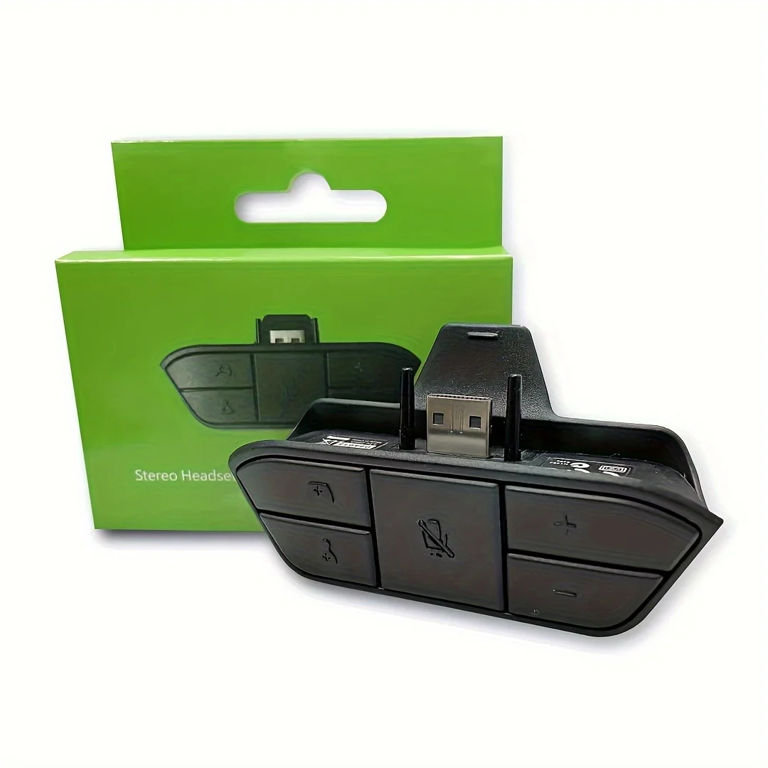 Stereo-Headset-Adapter-para-Xbox-One-controlador-ajustar-o-equil-brio ...