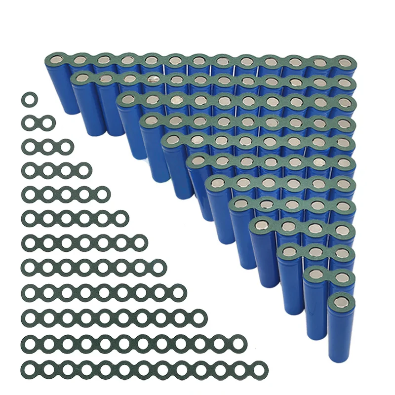 1 Sheet 18650 Battery Insulation Spacer Sticker 1P-13P Hollow ring of ...
