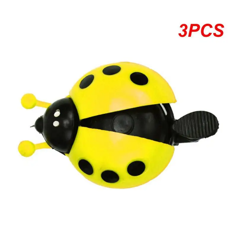 3PCS-New-Bike-Handlebar-Alarm-Ring-Lovely-Ladybug-Plastic-Bell-Beetle ...