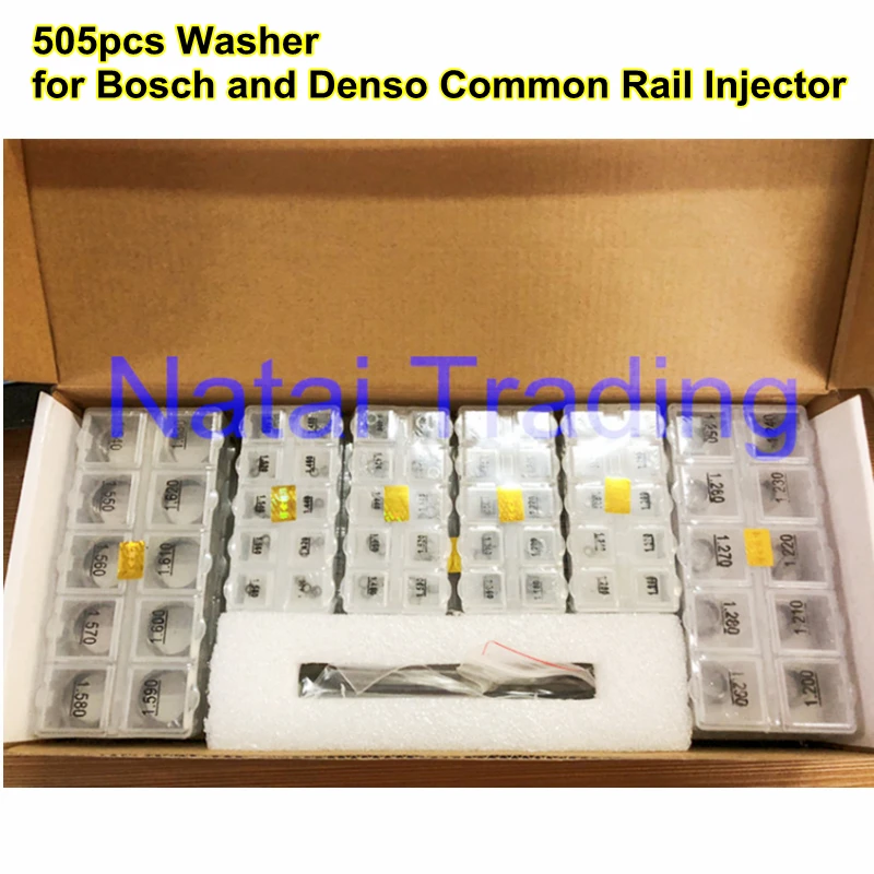 505pcs For Bosch And Denso Diesel Common Rail Injector Adjusting Shims ...