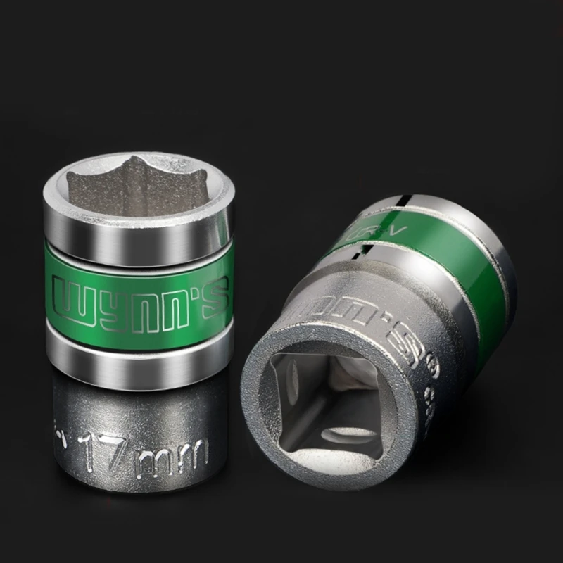 1/2" Square Drive Hex Short Socket Wrench CR V Steel Anti rust 6 Point ...