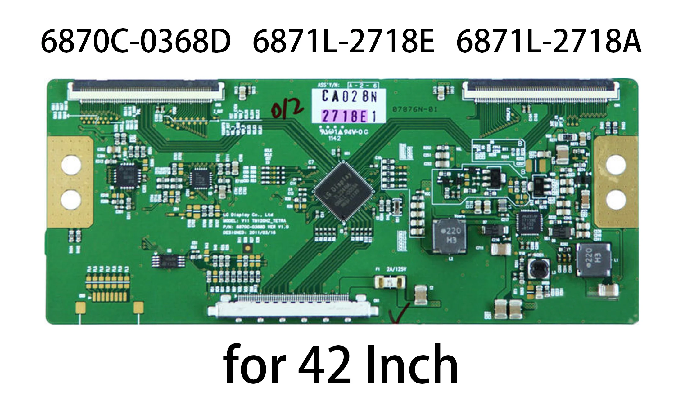 T-CON-Logic-Board-6870C-0368D-V11-TM120HZ-TETRA-6871L-2718E-6871L-2718A ...