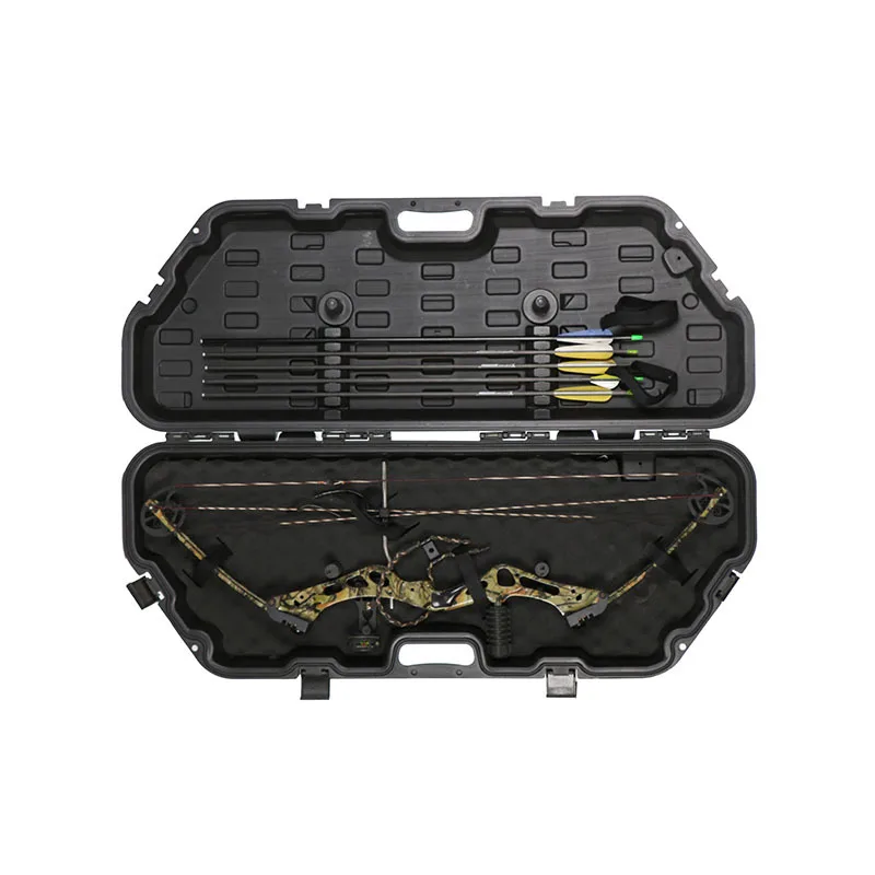 2024-Black-Bow-and-Arrows-Box-Archery-High-Strength-Plastic-hunting ...
