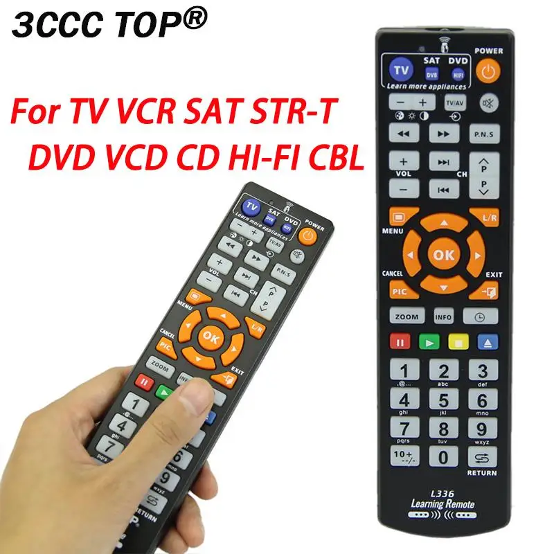 Controle-Remoto-Inteligente-Universal-com-Fun-o-Learn-Aprendizagem-L336 ...