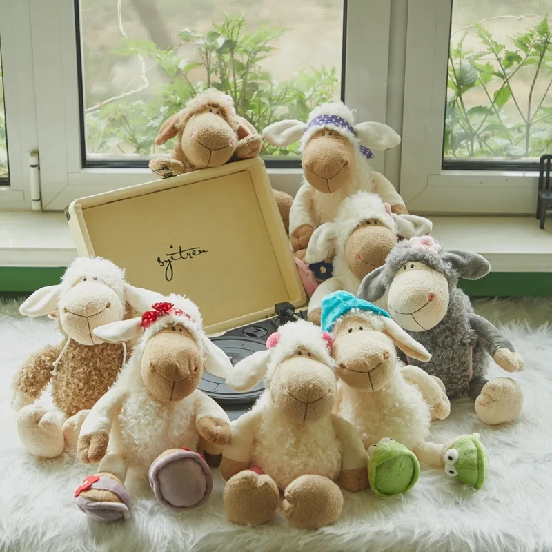 NICE Jolly Mah Dolly Sheep Little Lamb Plush Toy Stuffed Doll Cartoon ...