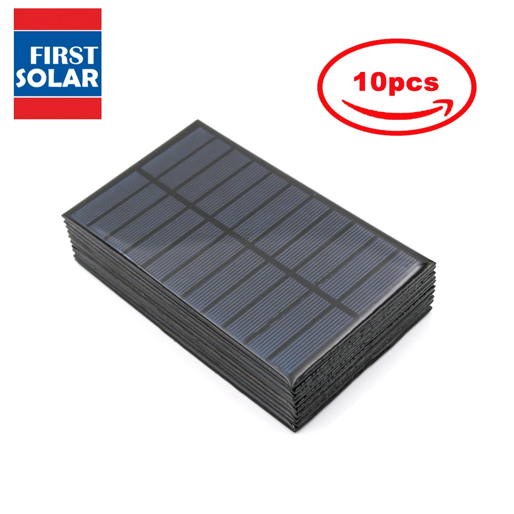 10pcs-Solar-Panel-5-5V-1-65W-300mA-Solar-Cell-Polycrystalline-5V-300mA ...