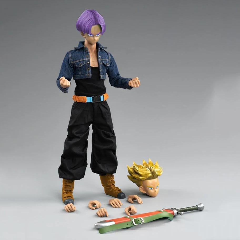In Stock TD 05C 1/6 Scale Saiyan Duragos Trunks Head Body Clothes Full ...