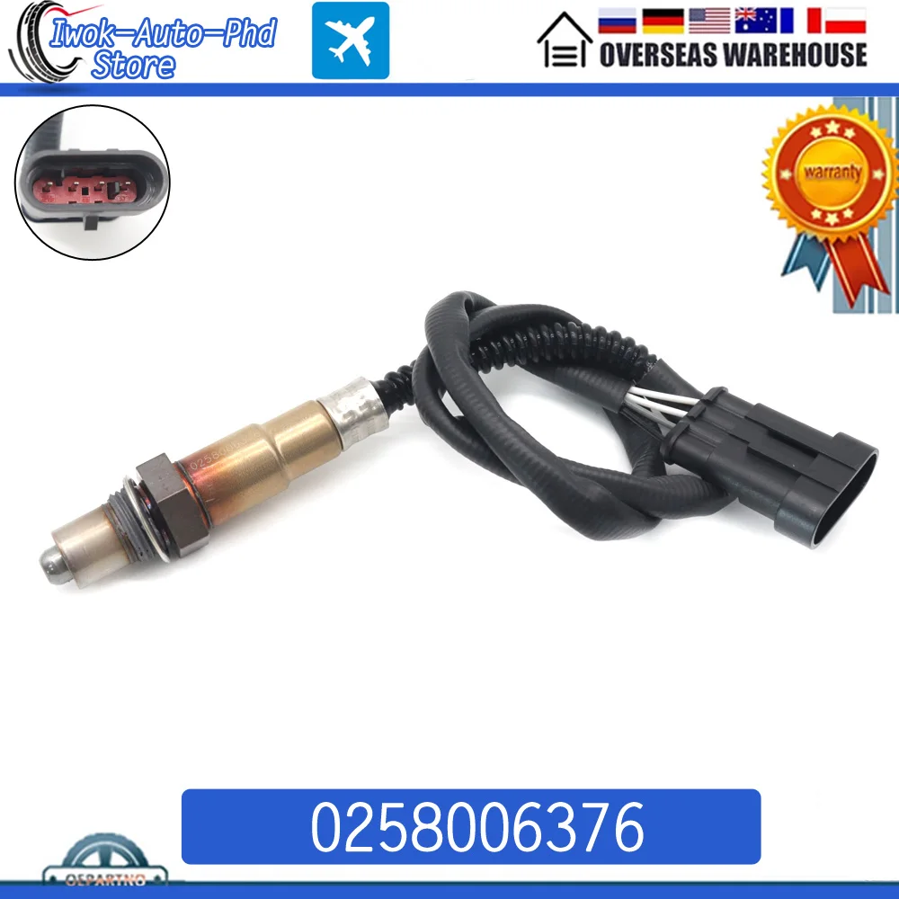 0258006376-NEW-Front-Lambda-O2-Oxygen-Sensor-for-ALFA-ROMEO-147-156 ...