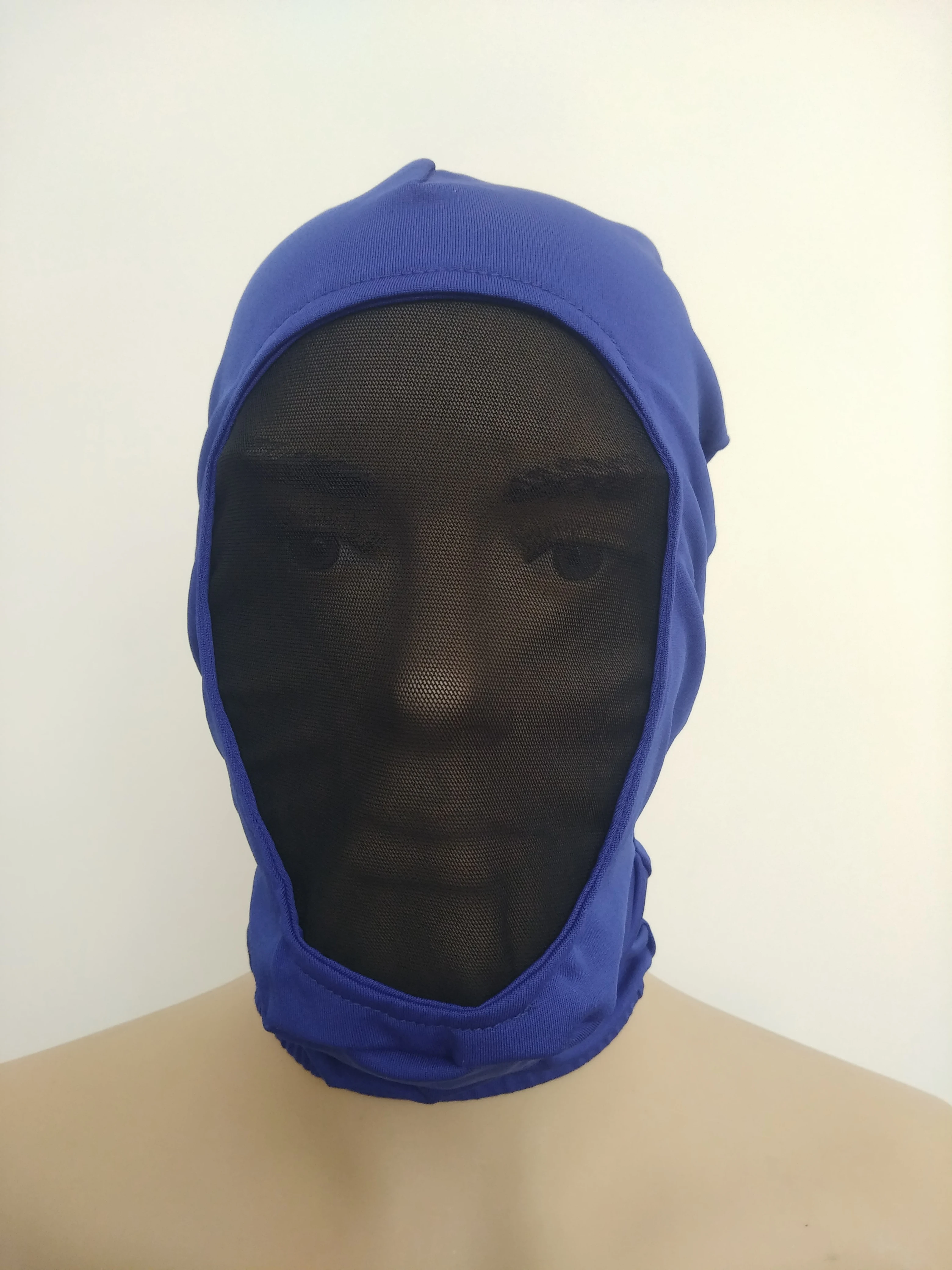 Open Face Spandex Mask VSVO Open Face Zentai Hood Mask - Full Body ...