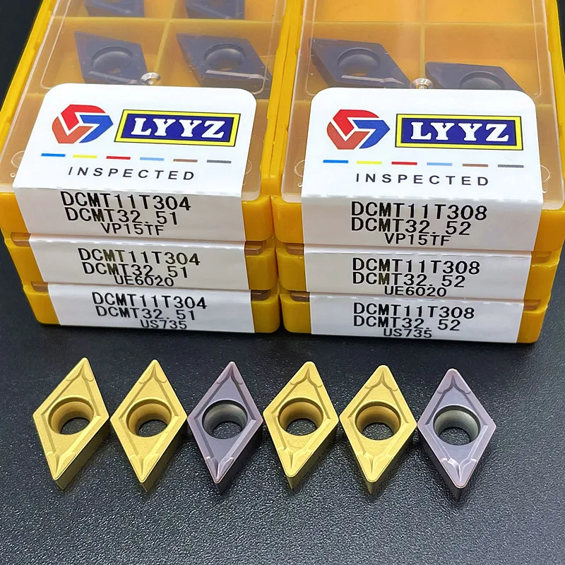 DCMT070204-DCMT070208-VP15TF-UE6020-US735-carbide-inserts-Internal-Turning-tool-DCMT11T304 ...