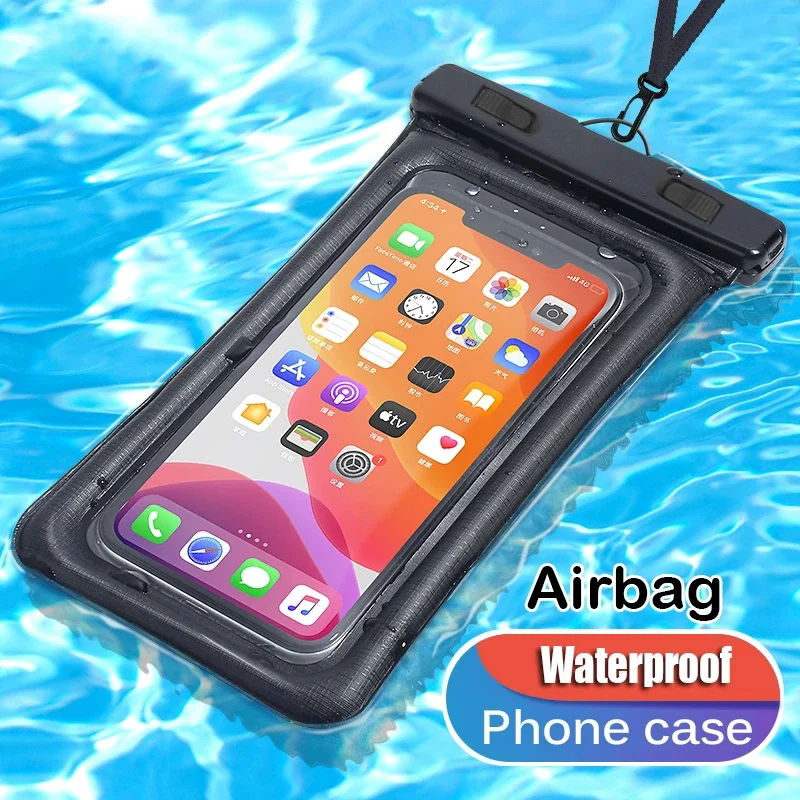 IP68 Universal Waterproof Phone Case Water Proof Bag Swim Cover For ...