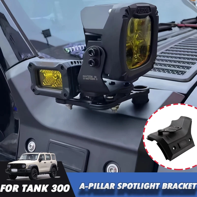 Fit for Tank 300 Modification A-pillar Spotlight Bracket Searchlight ...