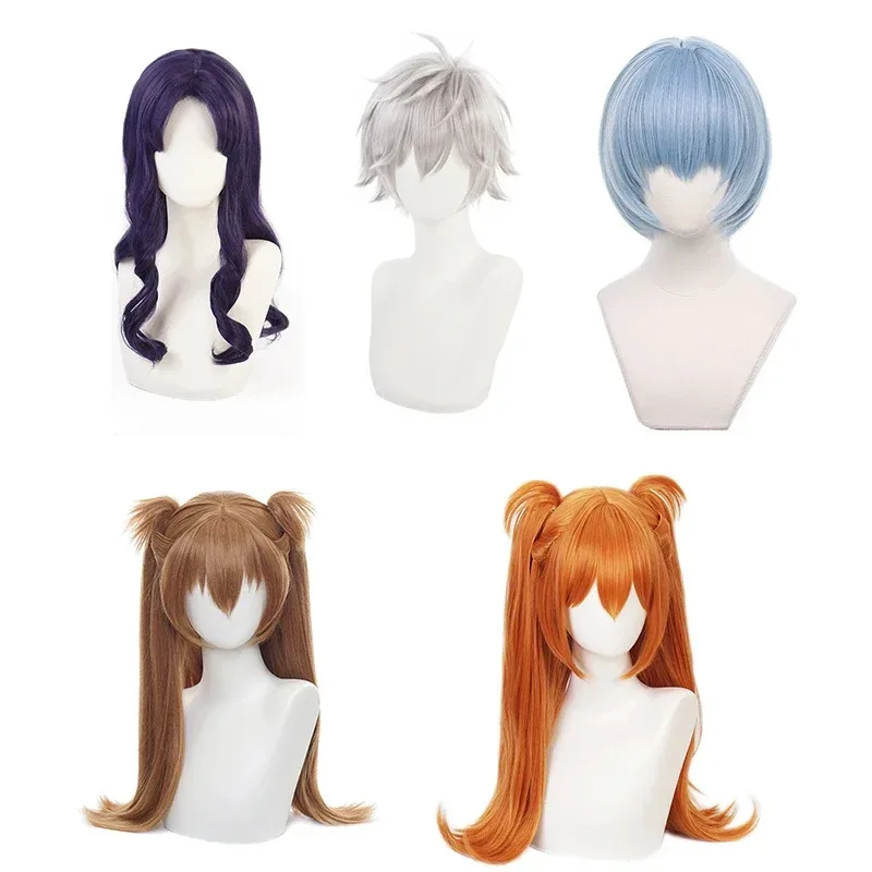 EVA Asuka Langley Saryu Cosplay Wig Katsuragi Misato Nagisa Kaworu ...